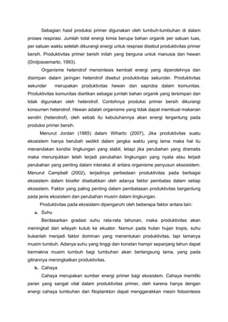 Laporan praktikum ekologi tumbuhan (2) | DOC