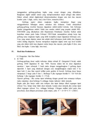 Laporan praktikum elektronika dasar | DOCX