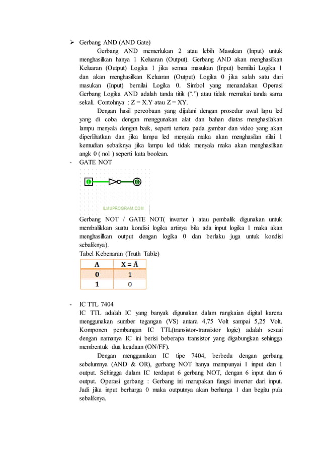 Laporan praktikum elektronika dasar | DOCX