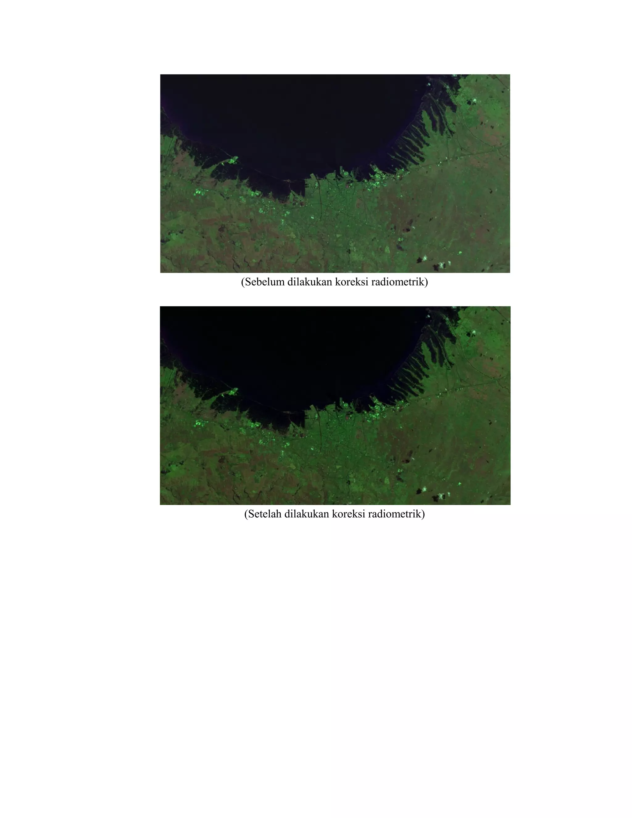 Laporan Praktikum ER Mapper Koreksi Geometrik dan Radiometrik | PDF