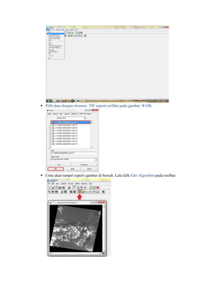 Laporan Praktikum ER Mapper Koreksi Geometrik dan Radiometrik | PDF