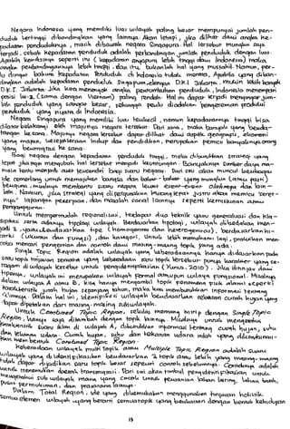 Laporan praktikum geografi regional 2011 | PDF