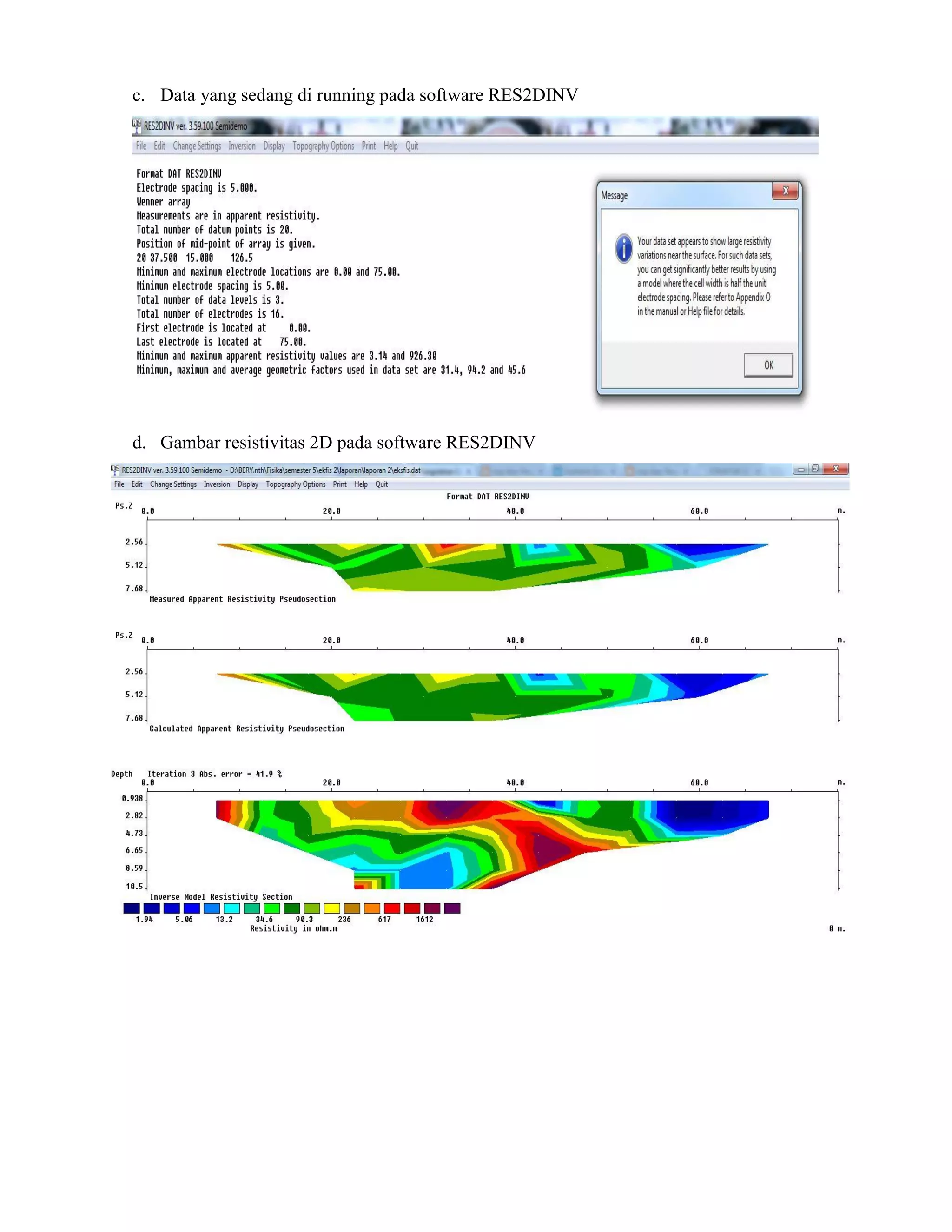 Laporan praktikum geolistrik | PDF
