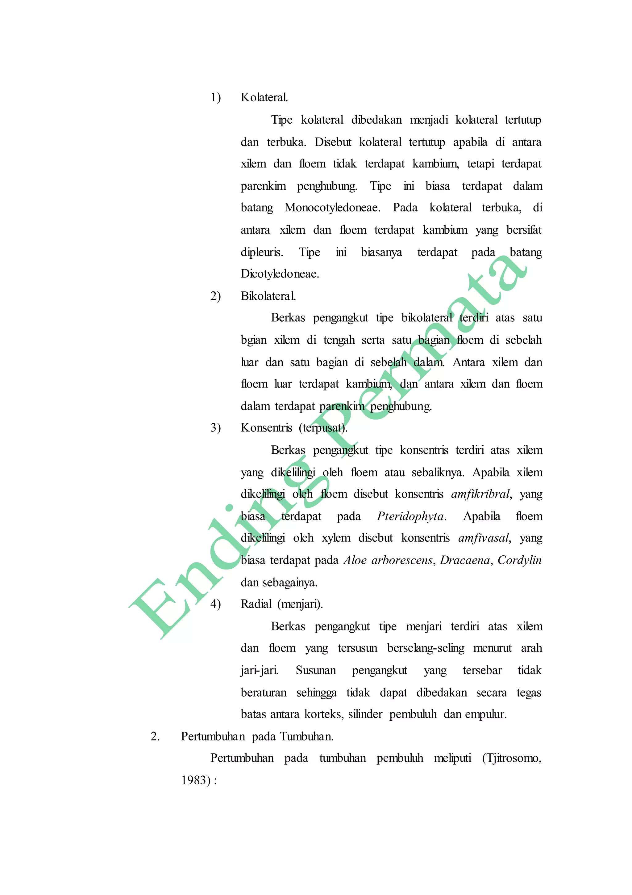 Laporan Praktikum II Batang (Caulis) | DOCX