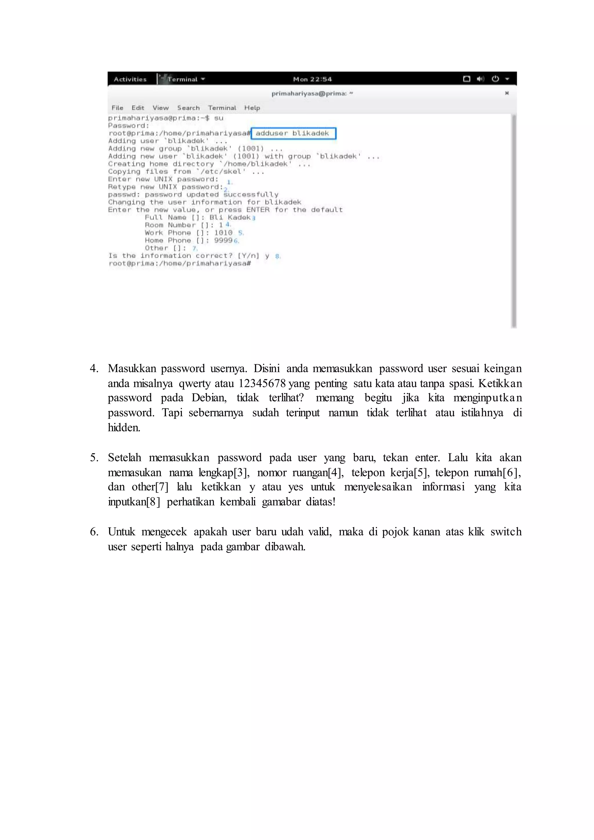 Laporan Praktikum Instalasi & Konfigurasi Web Server Debian 8 | DOCX