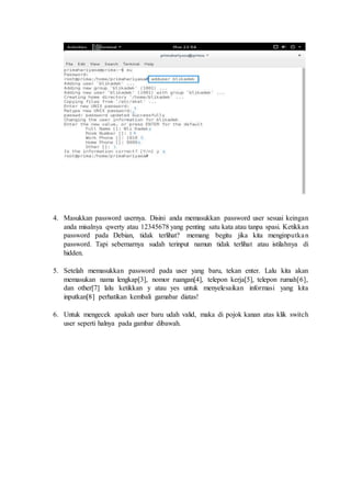 Laporan Praktikum Instalasi & Konfigurasi Web Server Debian 8 | DOCX