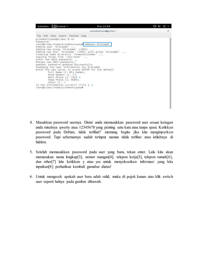 Laporan Praktikum Instalasi & Konfigurasi Web Server Debian 8 | DOCX