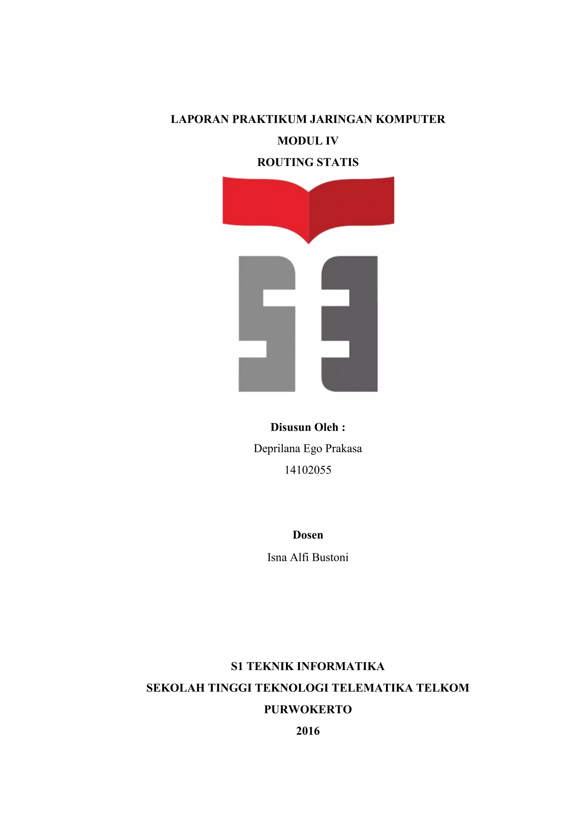 Laporan praktikum jarkom_4 | PDF