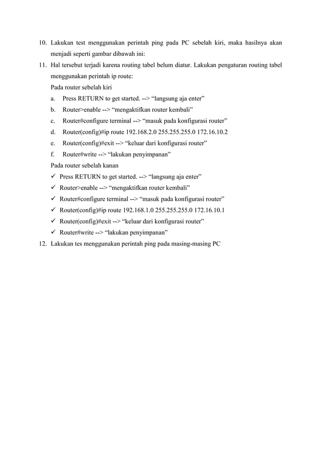 Laporan praktikum jarkom_4 | PDF