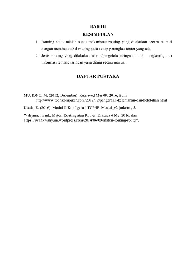 Laporan praktikum jarkom_4 | PDF