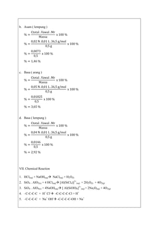 Laporan praktikum kimia fisika i perc. viii | DOCX