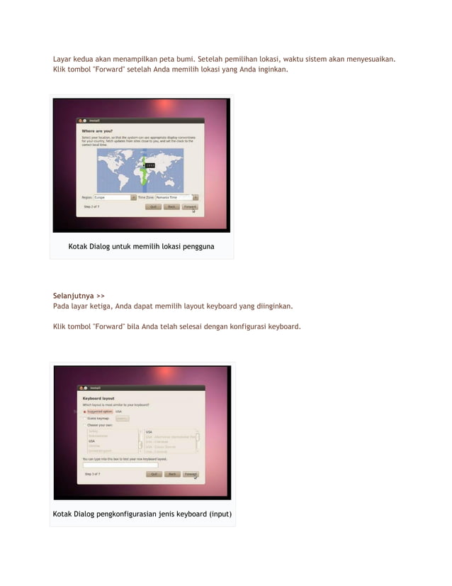 Laporan praktikum linux | PDF