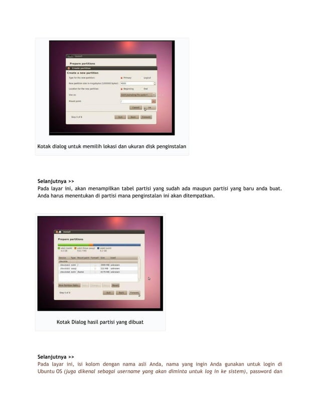 Laporan praktikum linux | PDF