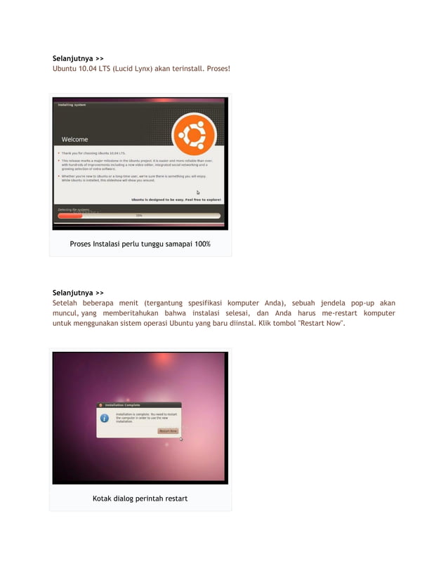 Laporan praktikum linux | PDF