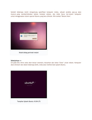 Laporan praktikum linux | PDF