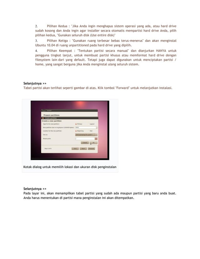 Laporan praktikum linux | PDF