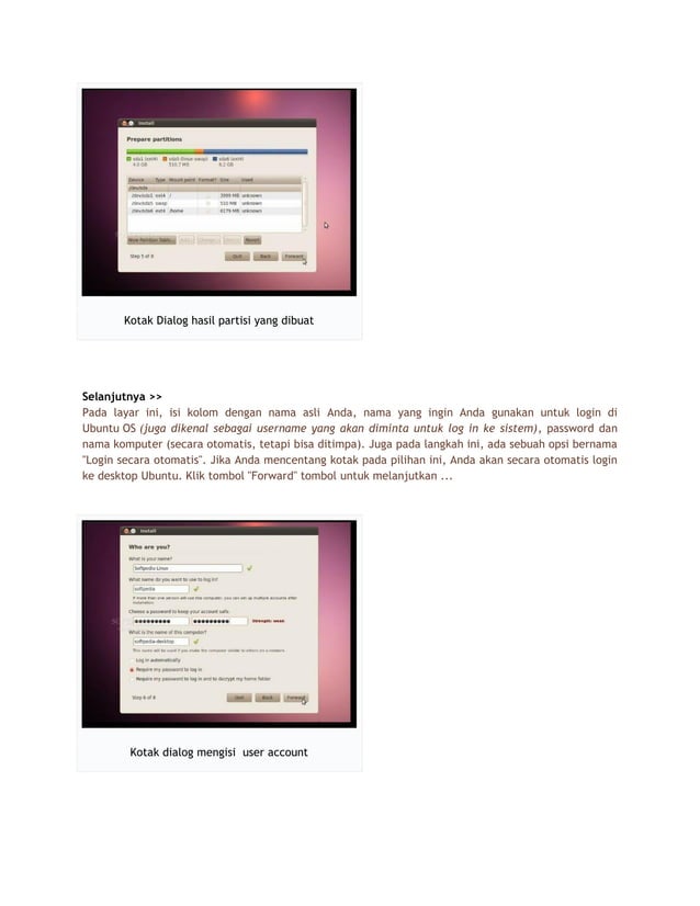 Laporan praktikum linux | PDF