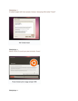 Laporan praktikum linux | PDF