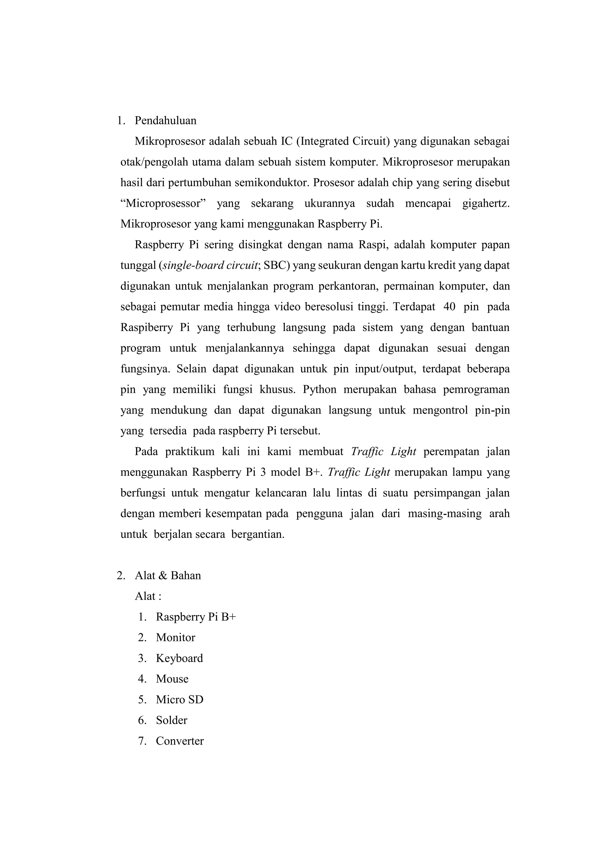 Laporan Praktikum Mikroprosesor | PDF