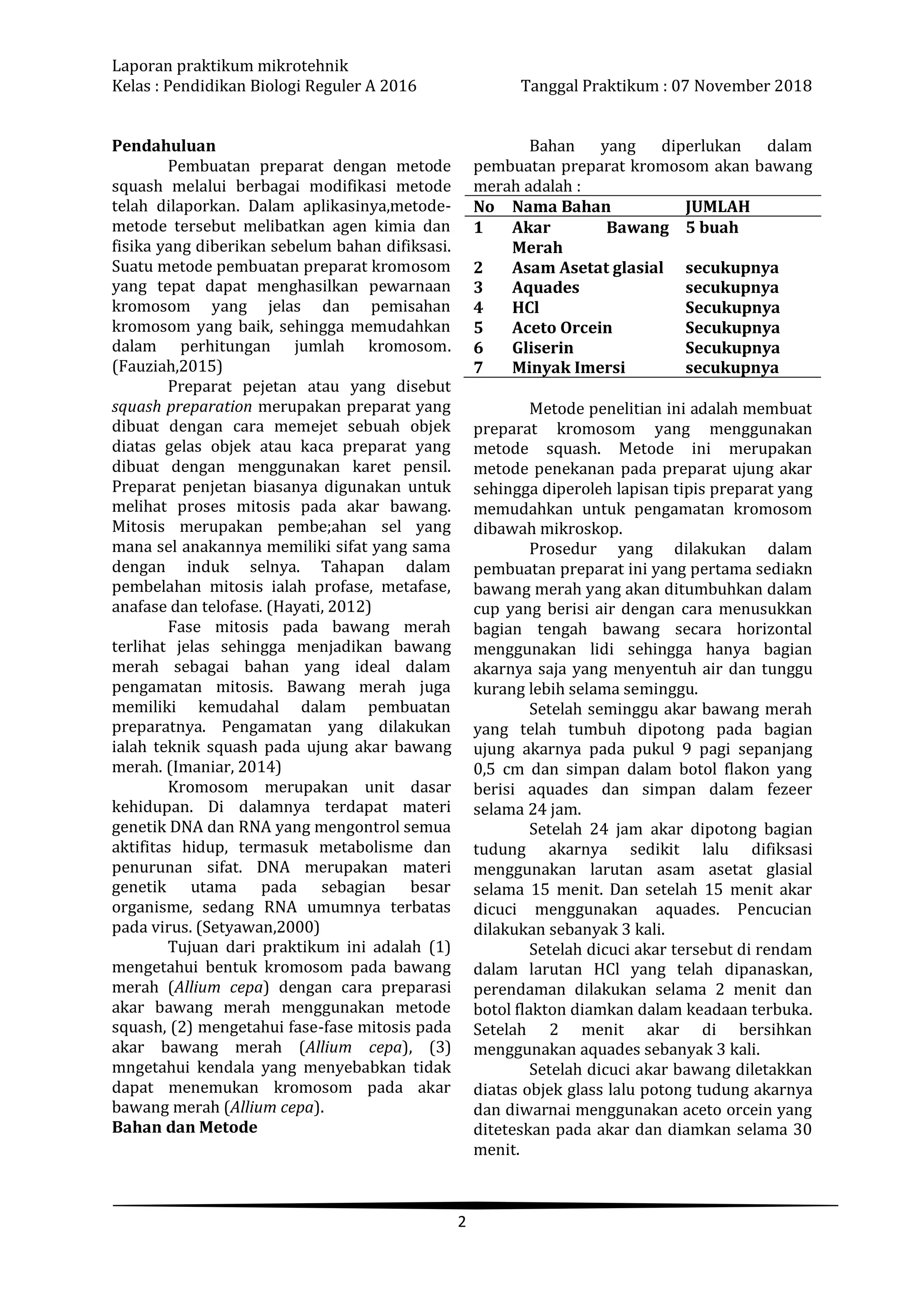 Laporan praktikum mikrotehnik ade layyinah indriyani | PDF