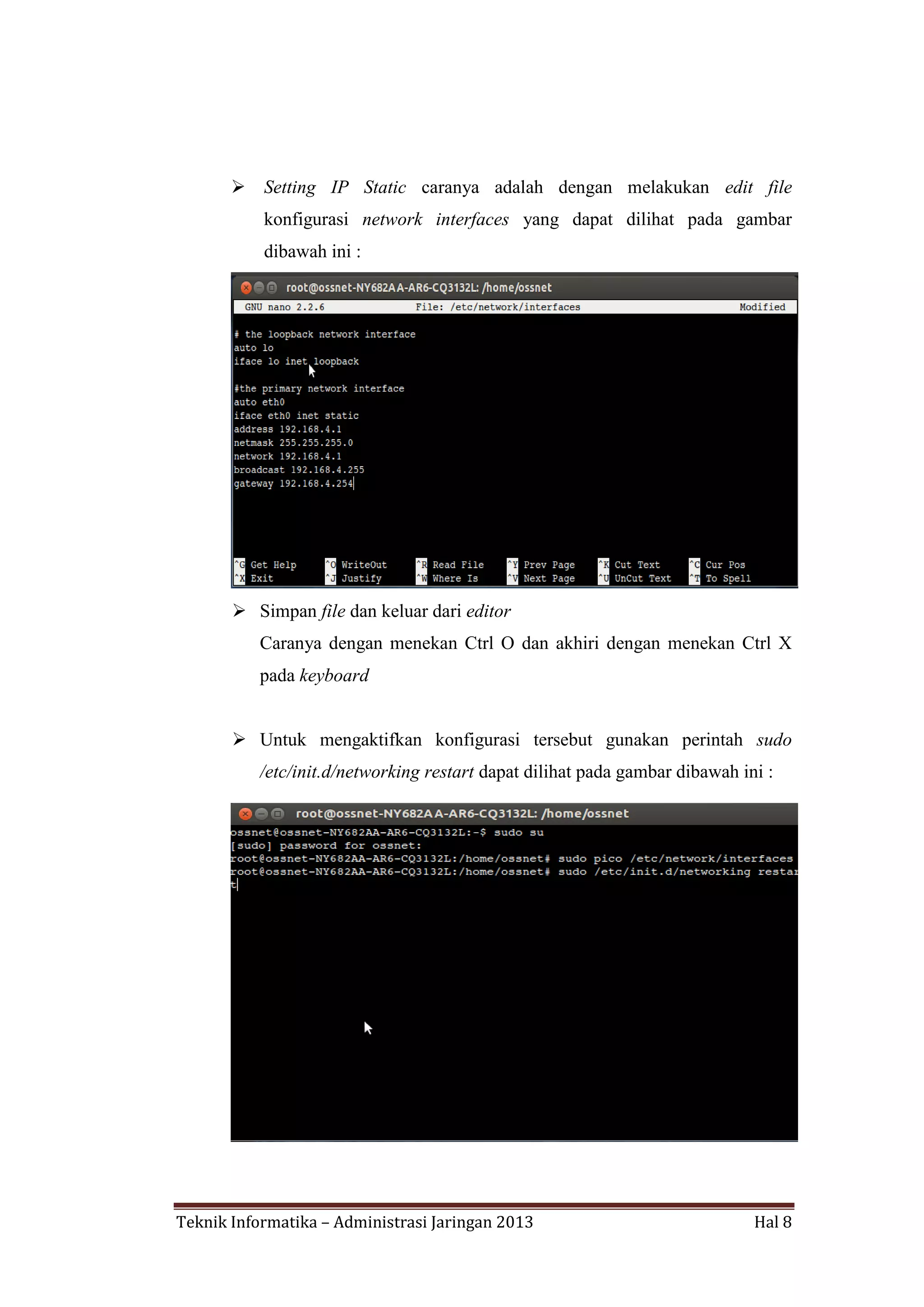 Laporan praktikum modul 1 | PDF
