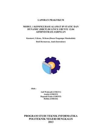 Laporan praktikum modul 1 | PDF
