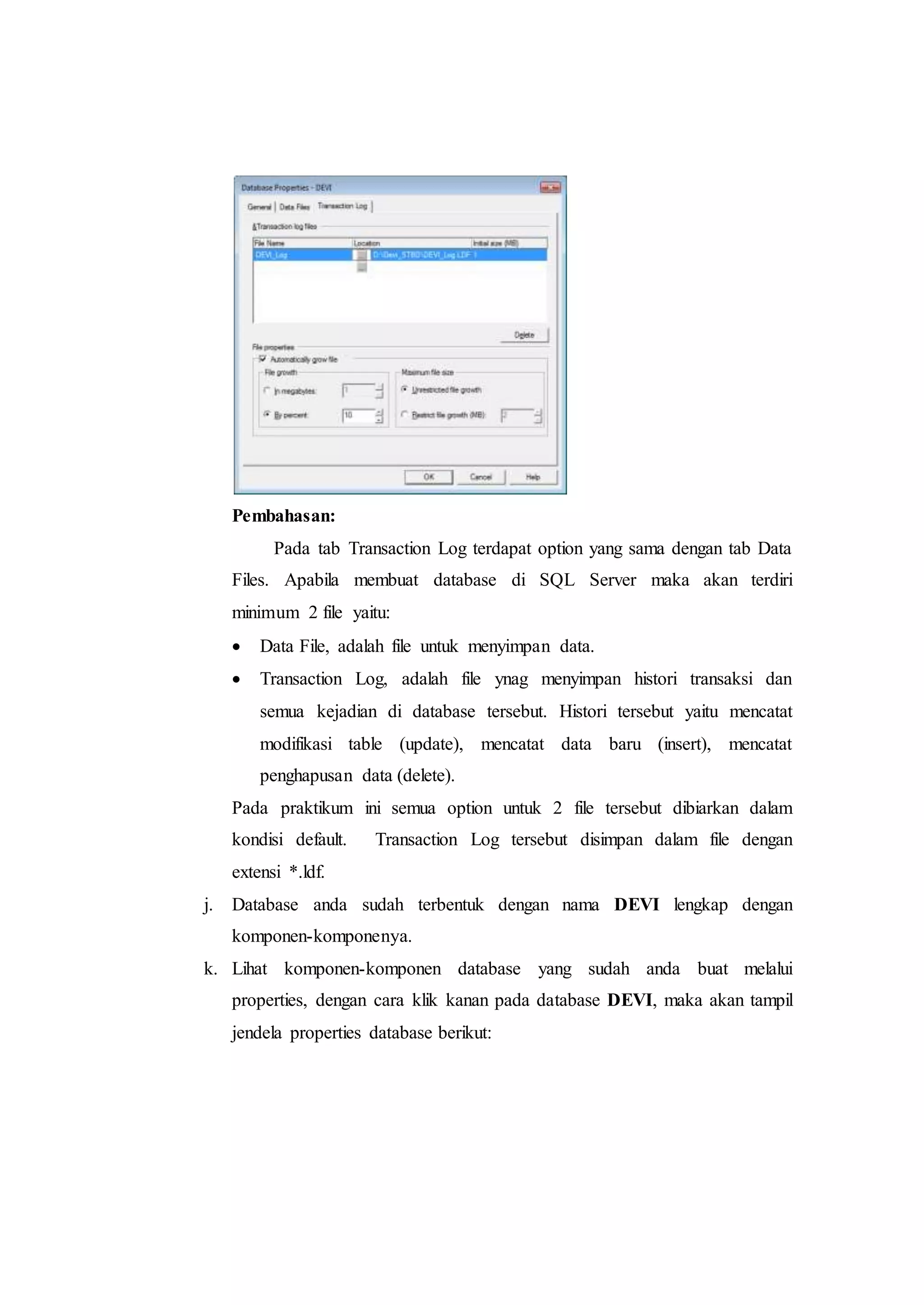 Laporan praktikum modul 1 (dbms) | PDF | Free Download