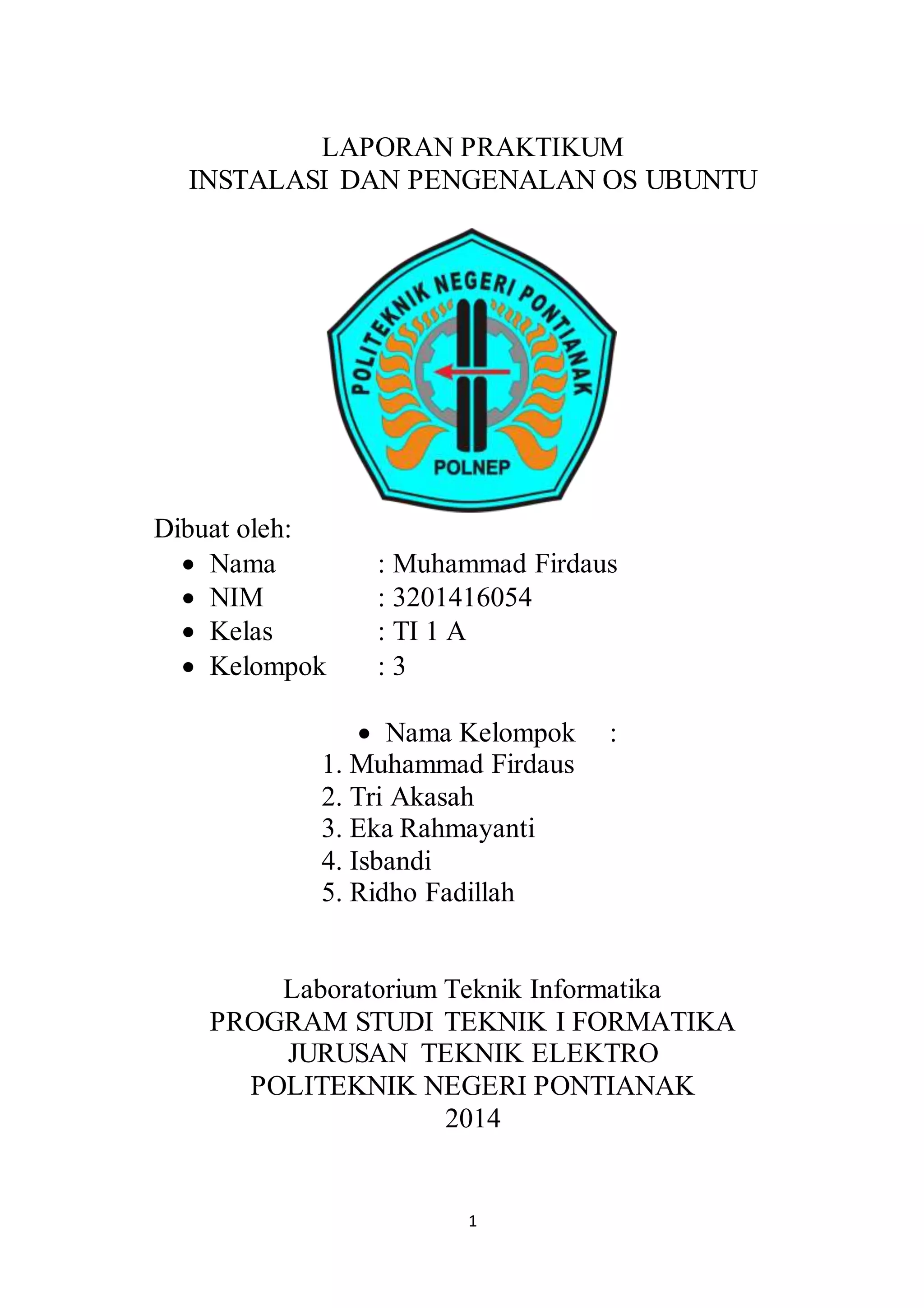 Laporan praktikum modul 3 | DOCX