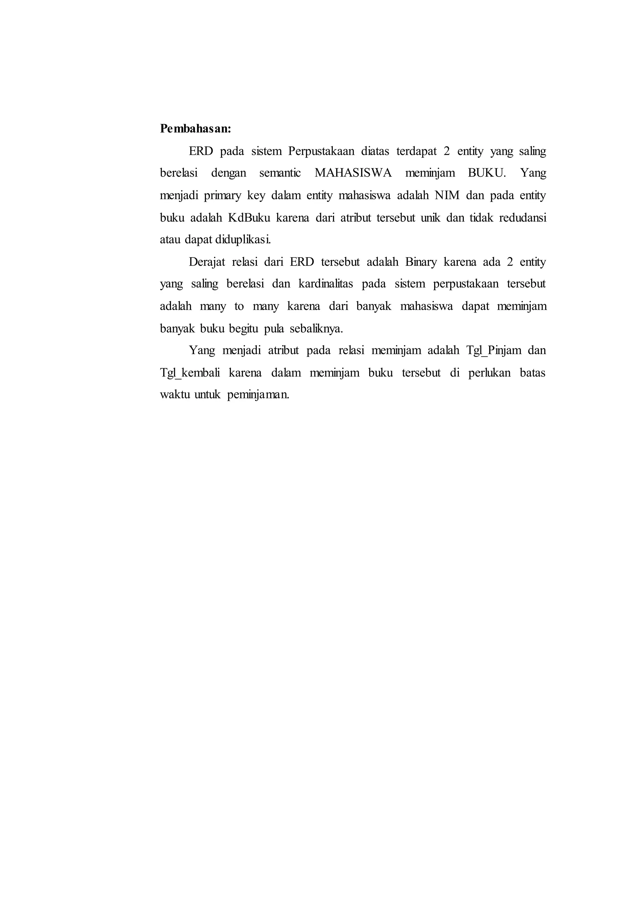 Laporan praktikum modul 3 (erd notasi peterchen) - | DOCX