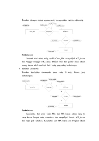 Laporan praktikum modul 3 (erd notasi peterchen) - | DOCX