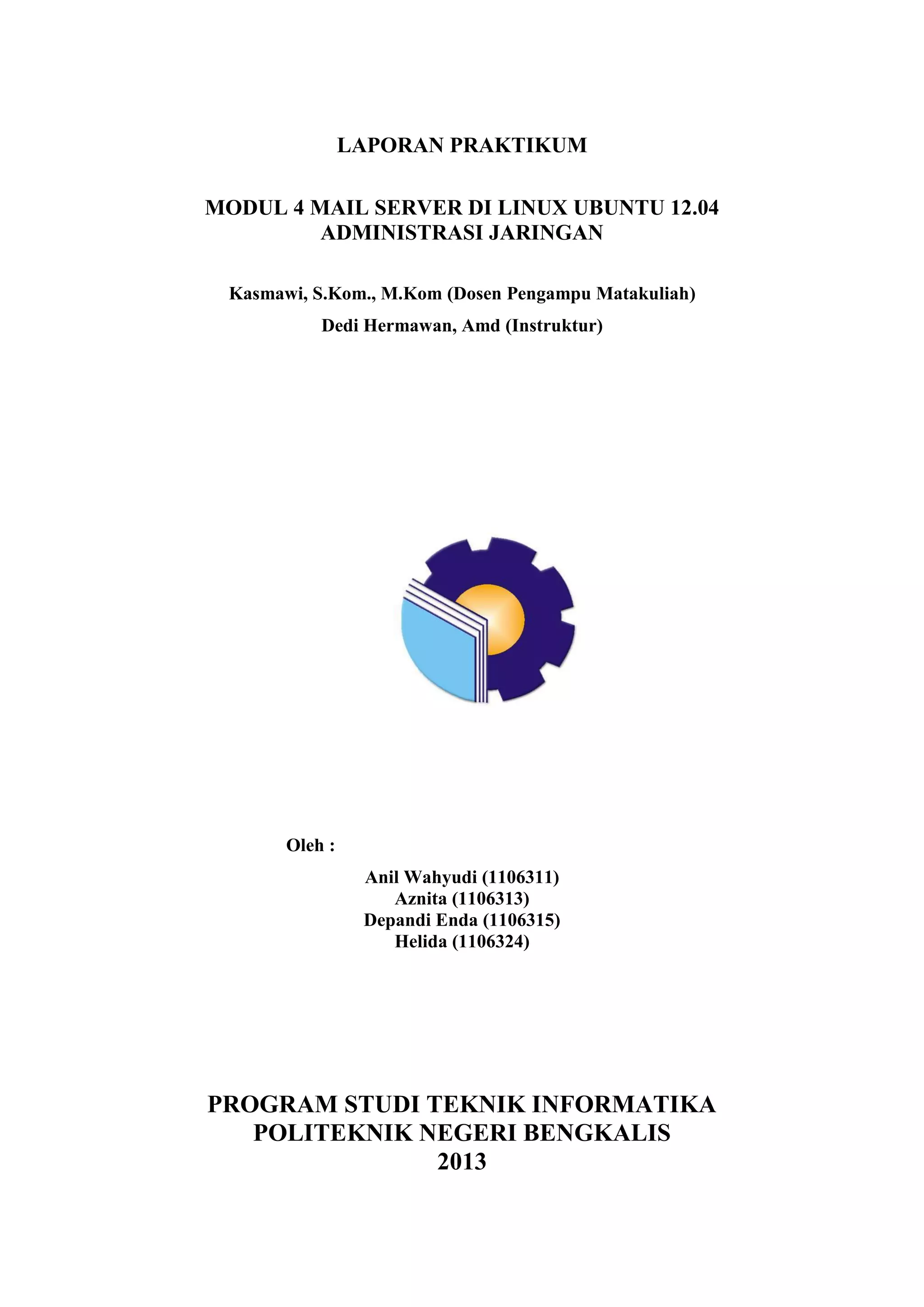 Laporan praktikum modul 4 | PDF