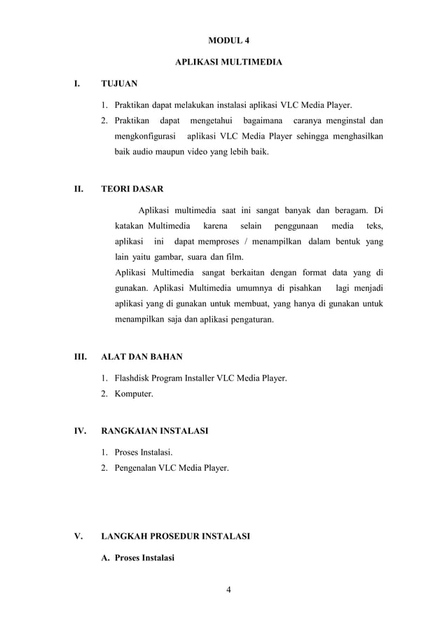 Laporan praktikum modul 4 | PDF