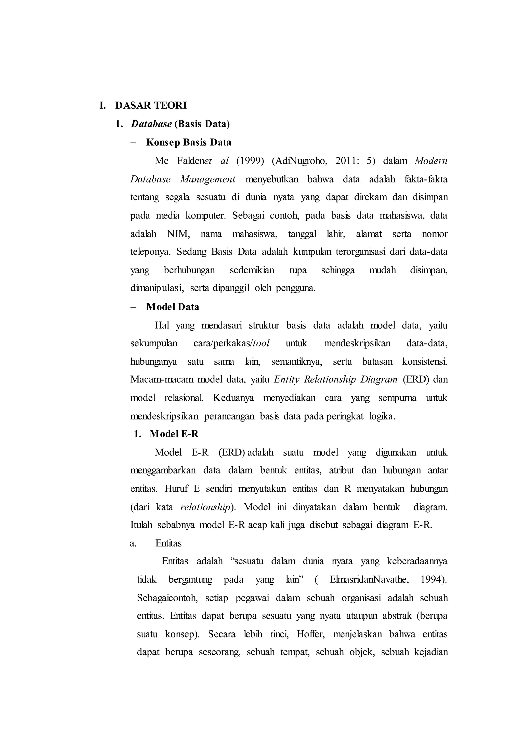 Laporan praktikum modul 4 (e-rd notasi martin) | DOCX