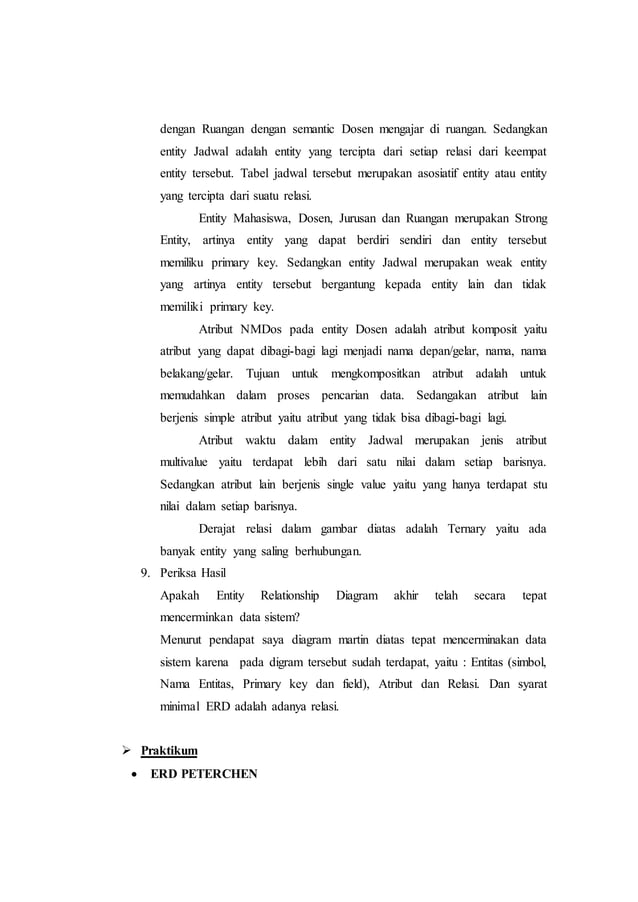 Laporan praktikum modul 4 (e-rd notasi martin) | DOCX