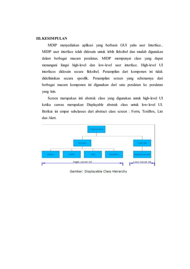 Laporan praktikum modul 8 pemrogrman mobile j2me II devi-201208104 | DOCX
