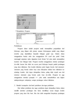 Laporan praktikum modul iv | DOCX
