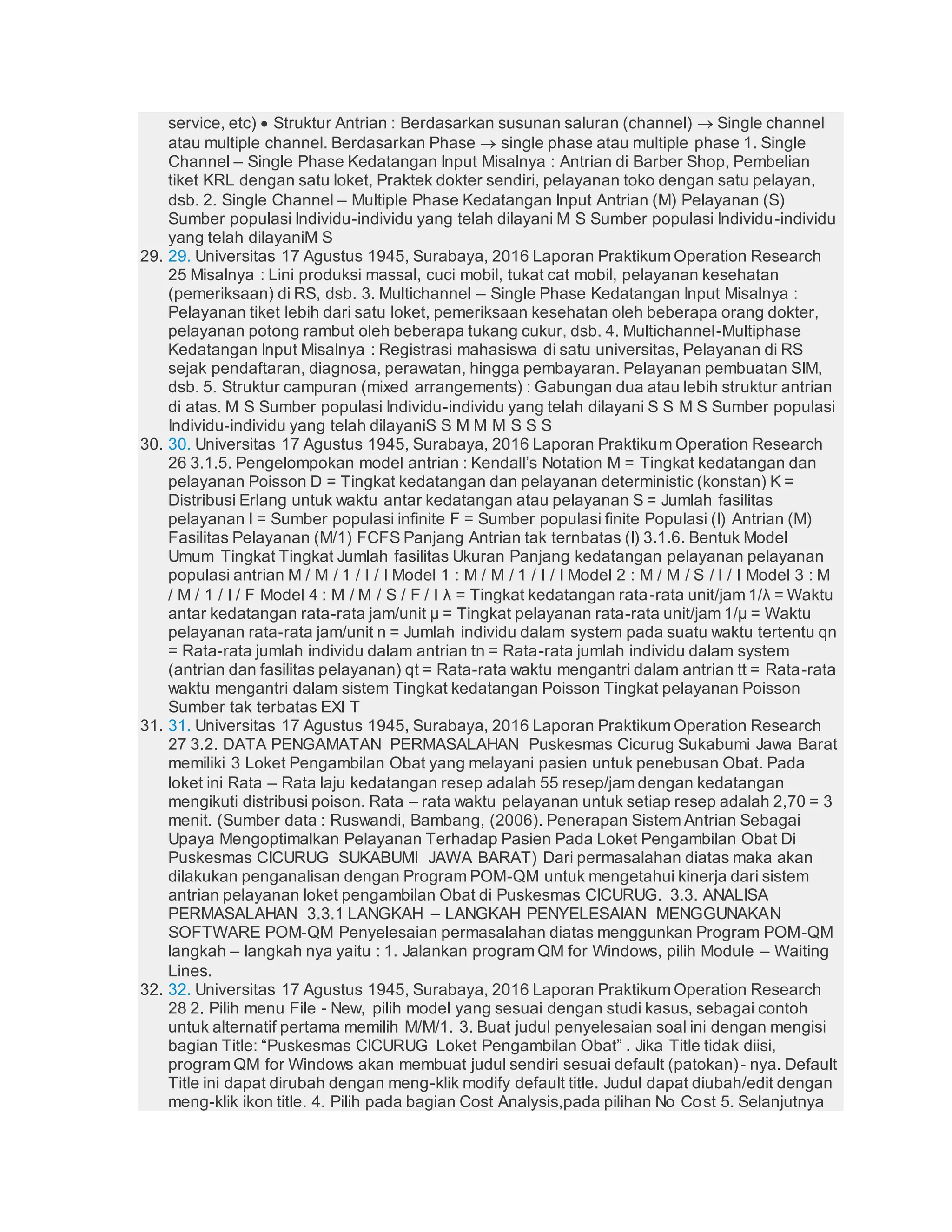 Laporan praktikum operation research | DOCX