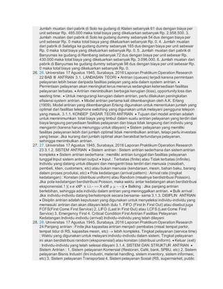 Laporan praktikum operation research | DOCX