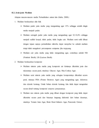 Laporan praktikum pembuatan medium pda | DOCX