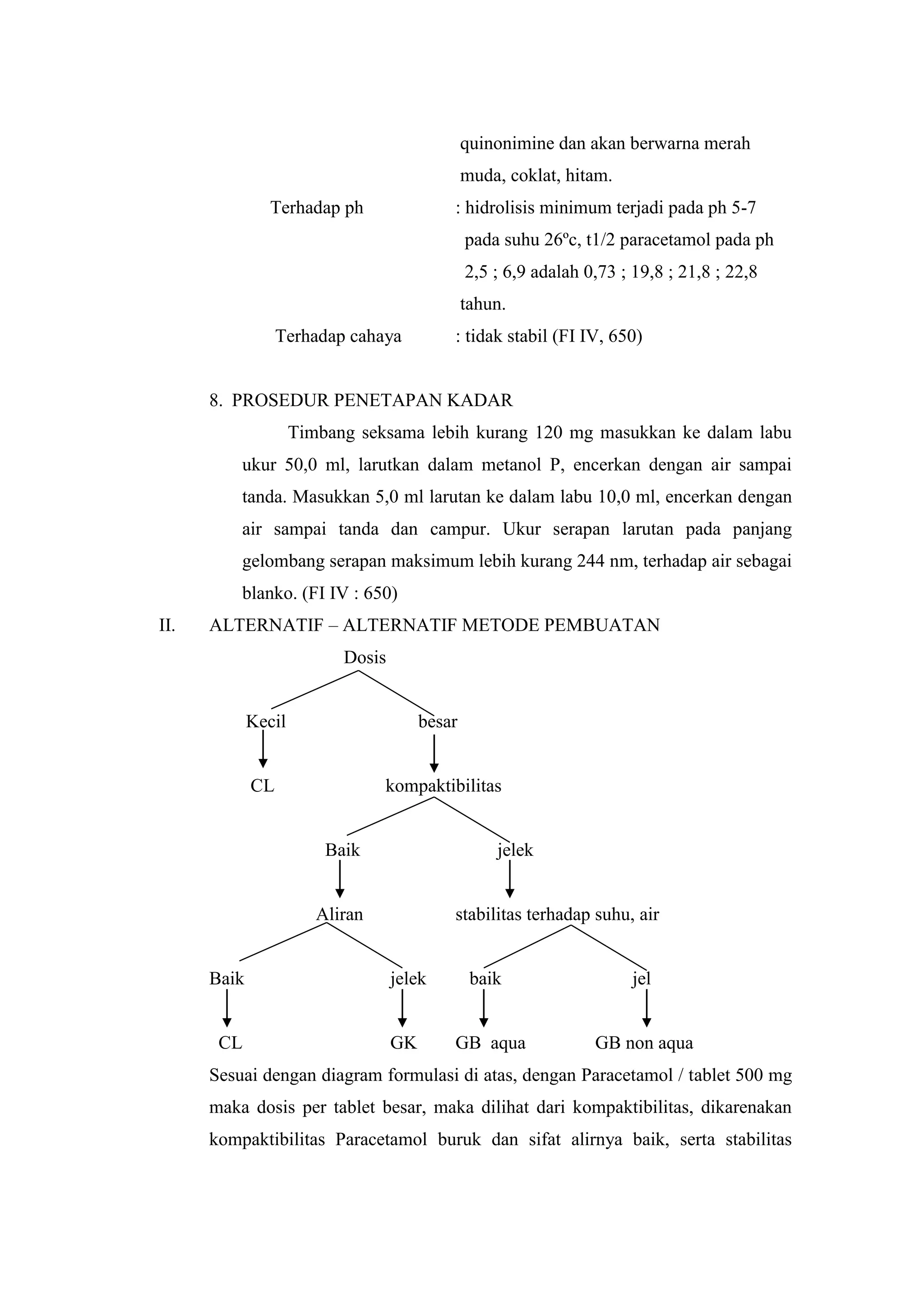 Laporan Praktikum Pembuatan Tablet Parasetamol | PDF