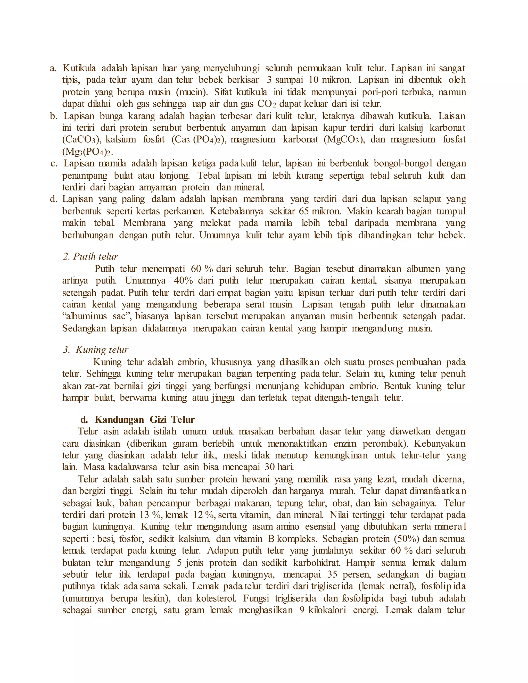 Laporan praktikum pembuatan telur asin | DOCX