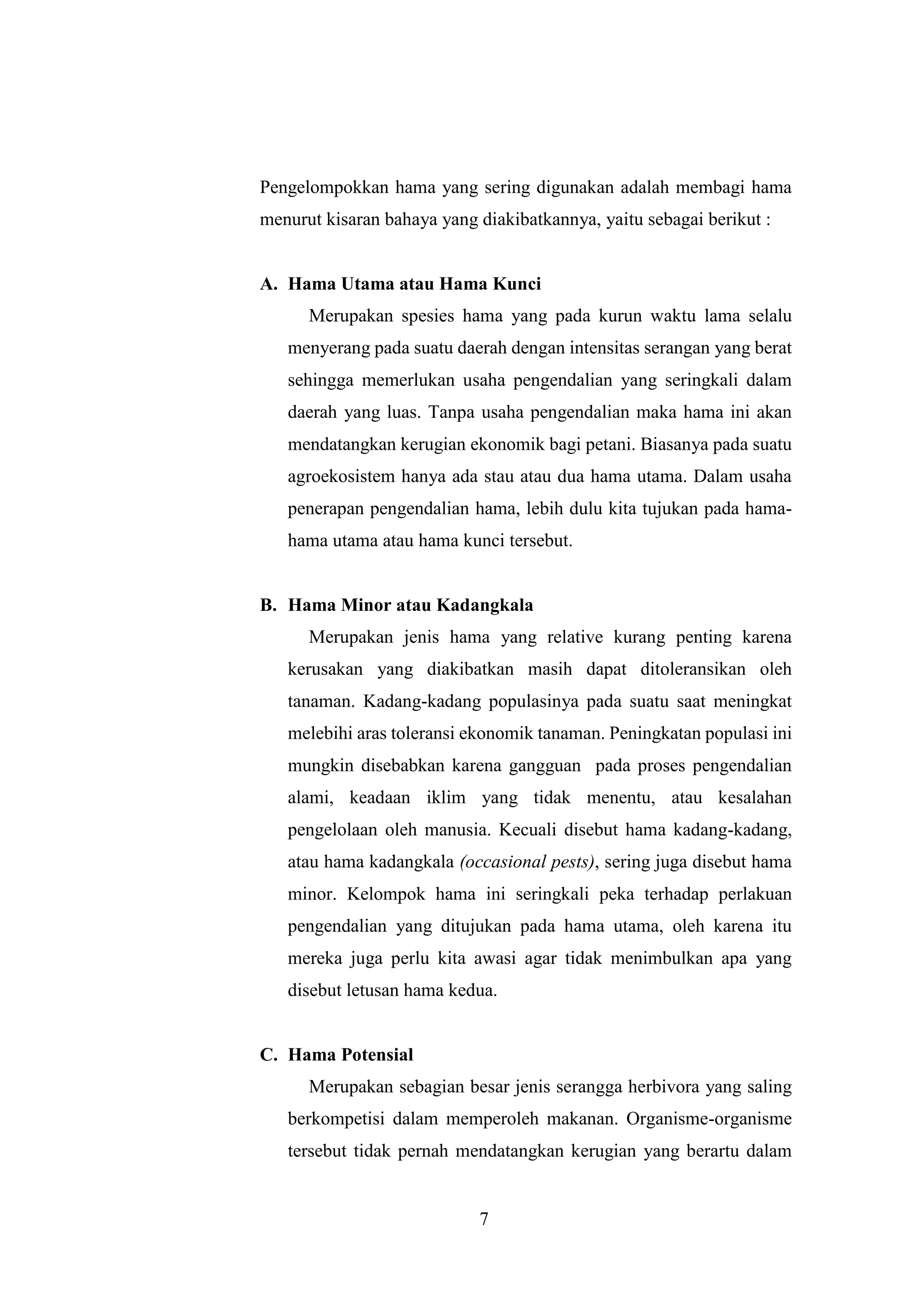 LAPORAN PRAKTIKUM LAPANG “PENGAMATAN HAMA dan PENYAKIT TANAMAN PADI ...