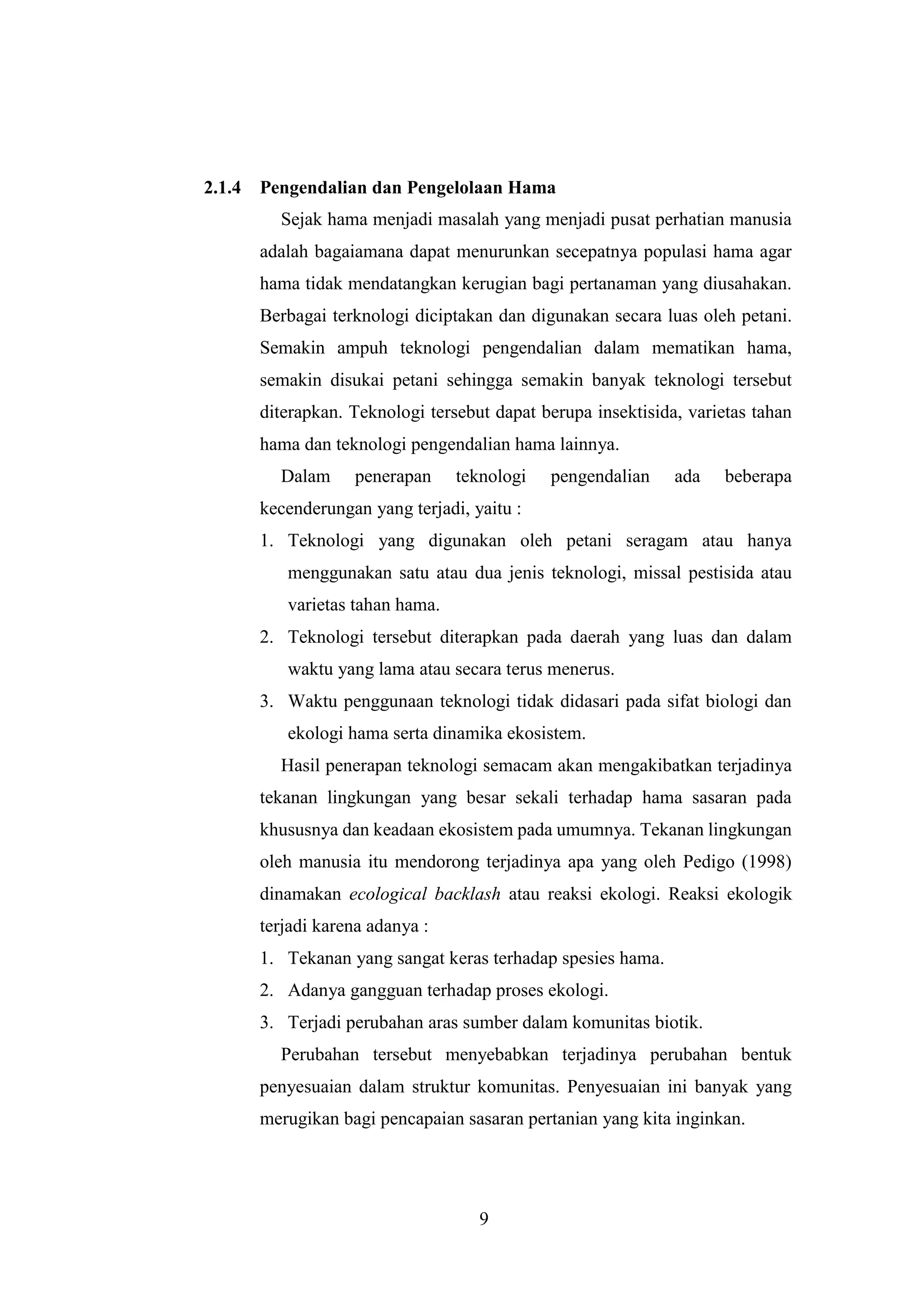 LAPORAN PRAKTIKUM LAPANG “PENGAMATAN HAMA dan PENYAKIT TANAMAN PADI ...