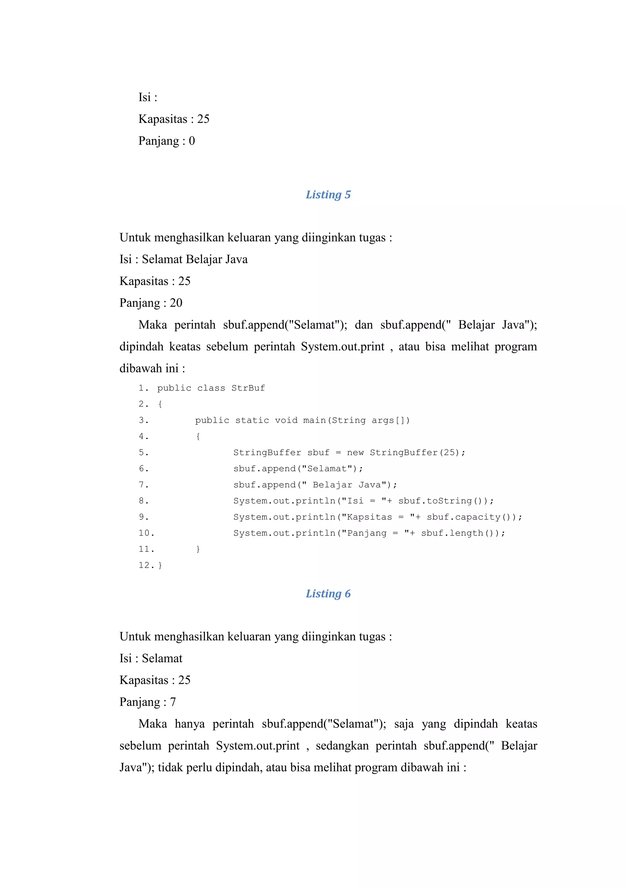 Laporan praktikum Algoritma dan Pemrograman pertemuan 10 | PDF