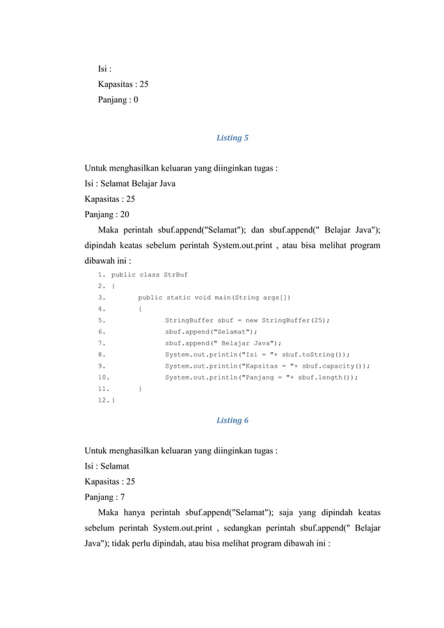 Laporan praktikum Algoritma dan Pemrograman pertemuan 10 | PDF