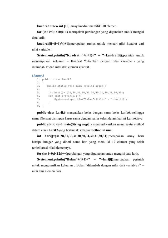 Laporan praktikum Algoritma dan Pemrograman pertemuan 13 | PDF