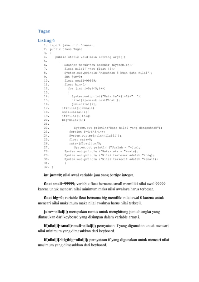 Laporan praktikum Algoritma dan Pemrograman pertemuan 13 | PDF