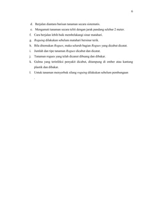 Laporan praktikum produksi benih | PDF