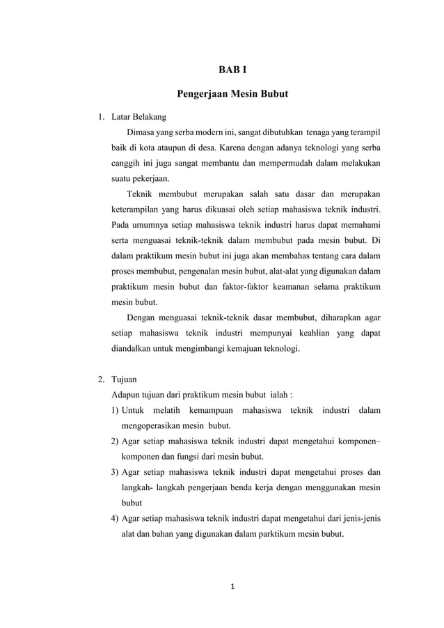 Laporan Praktikum Proses Produksi - Teknik Industri (Lengkap) | PDF