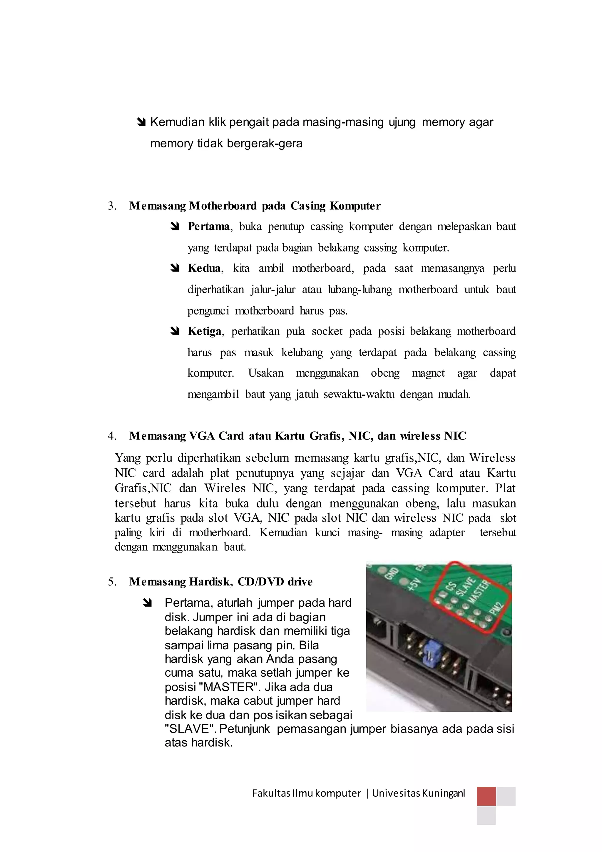Laporan praktikum Pengantar Teknologi Informasi modul 1 | DOCX